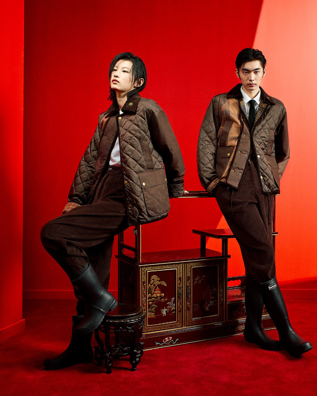 How Feng Chen Wang Gave Barbour a Lunar New Year Update