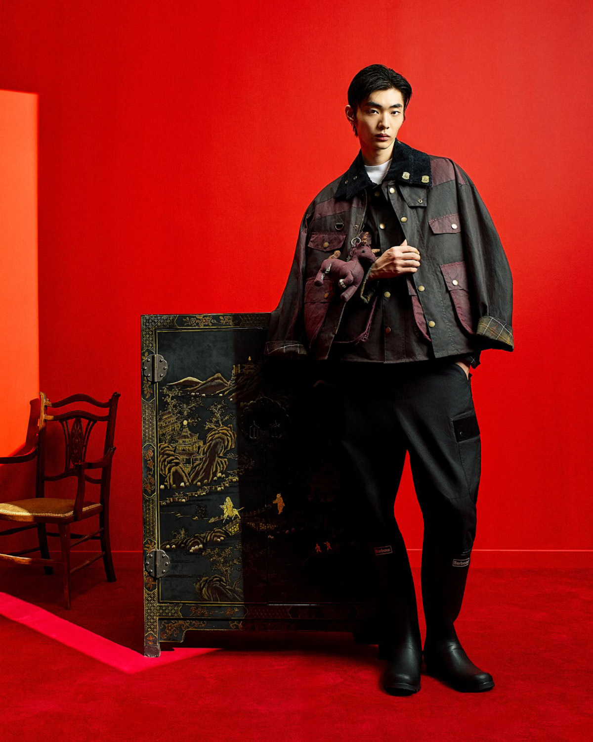 How Feng Chen Wang Gave Barbour a Lunar New Year Update